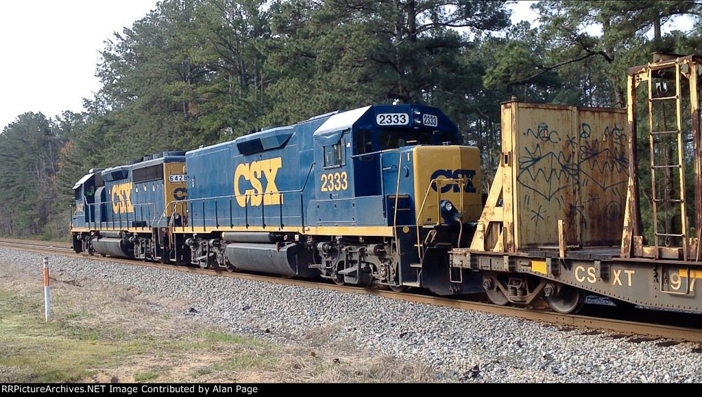 CSX GP40-2 6428